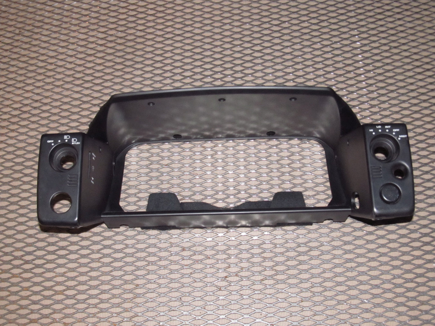 85 86 Toyota MR2 OEM Dash Speedometer Instrument Cluster Cover Bezel ...