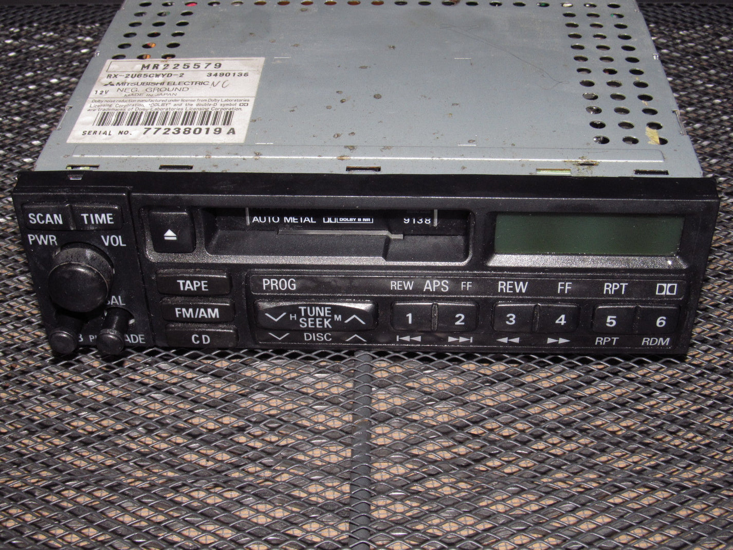 97 98 99 Mitsubishi Eclipse OEM Radio & Cassette Player – Autopartone