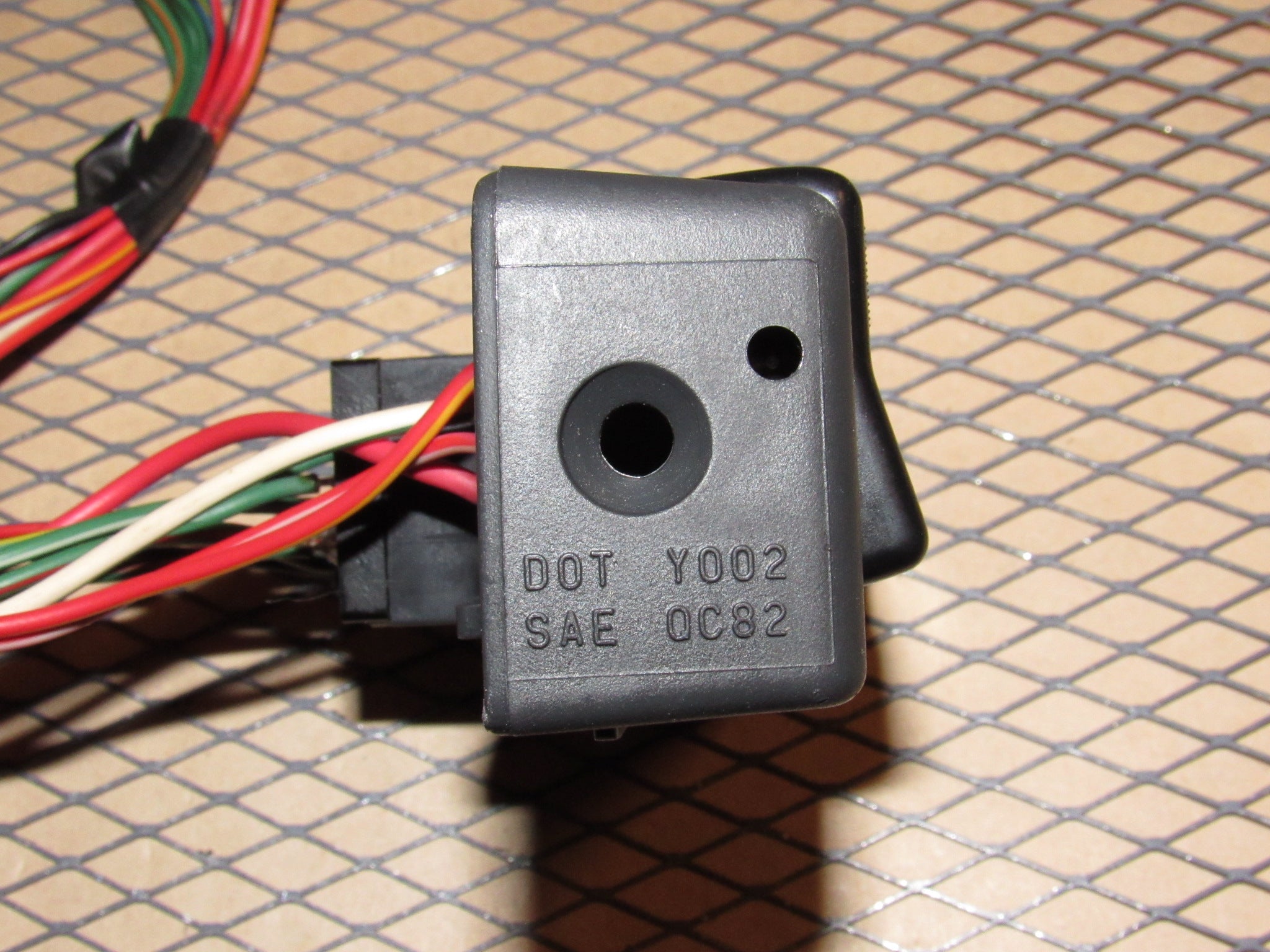 84 85 Mazda RX7 OEM Hazard Light & Headlight Retractor Pop Up Switch ...