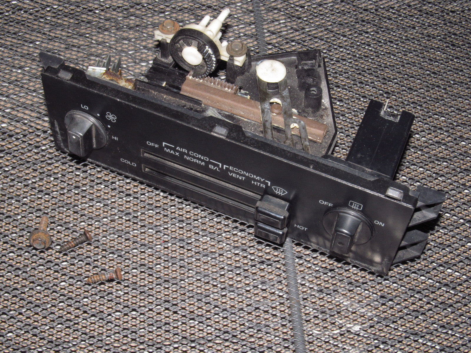 84-89 Chevrolet Corvette OEM Manual A/C Heater Climate Control Unit ...