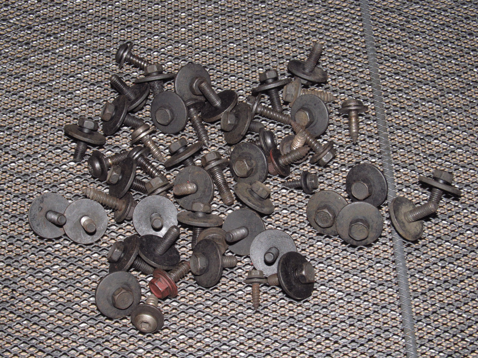 84-90 Chevrolet Corvette OEM Front Bumper Cover Mounting Bolts ...