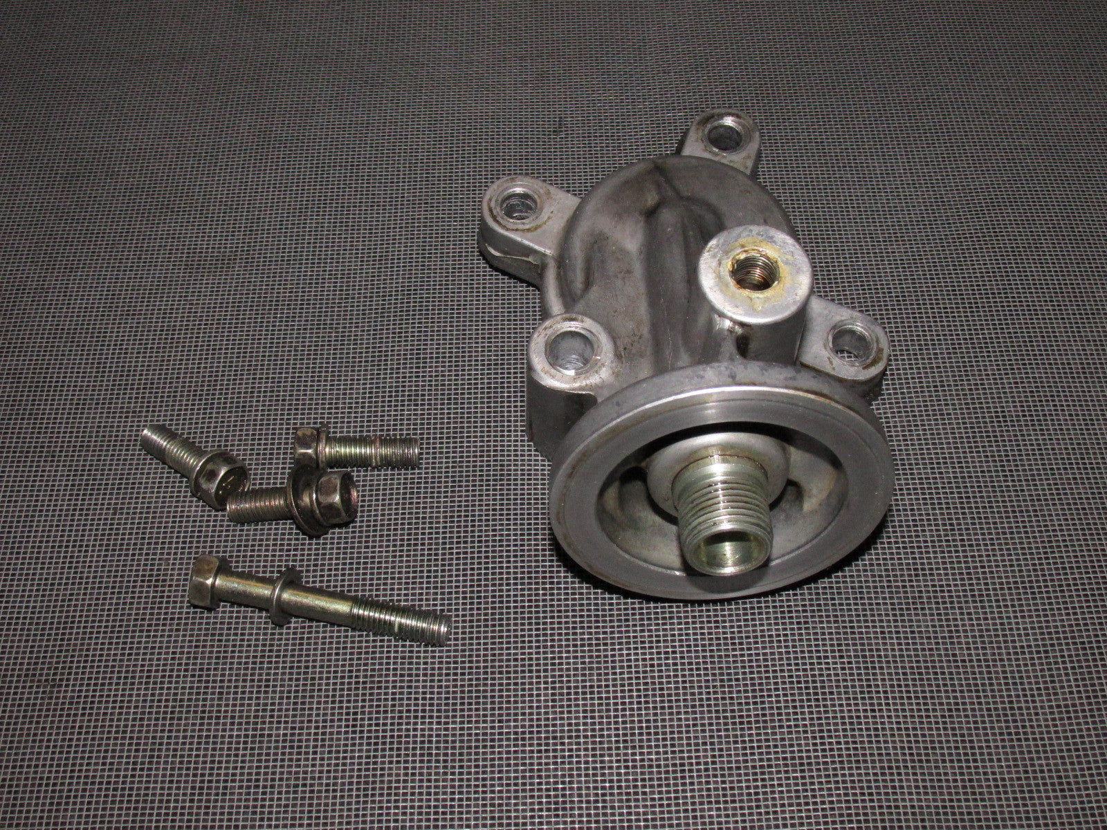 90 91 92 93 94 95 96 Nissan 300zx OEM Engine Oil Filter Adapter ...