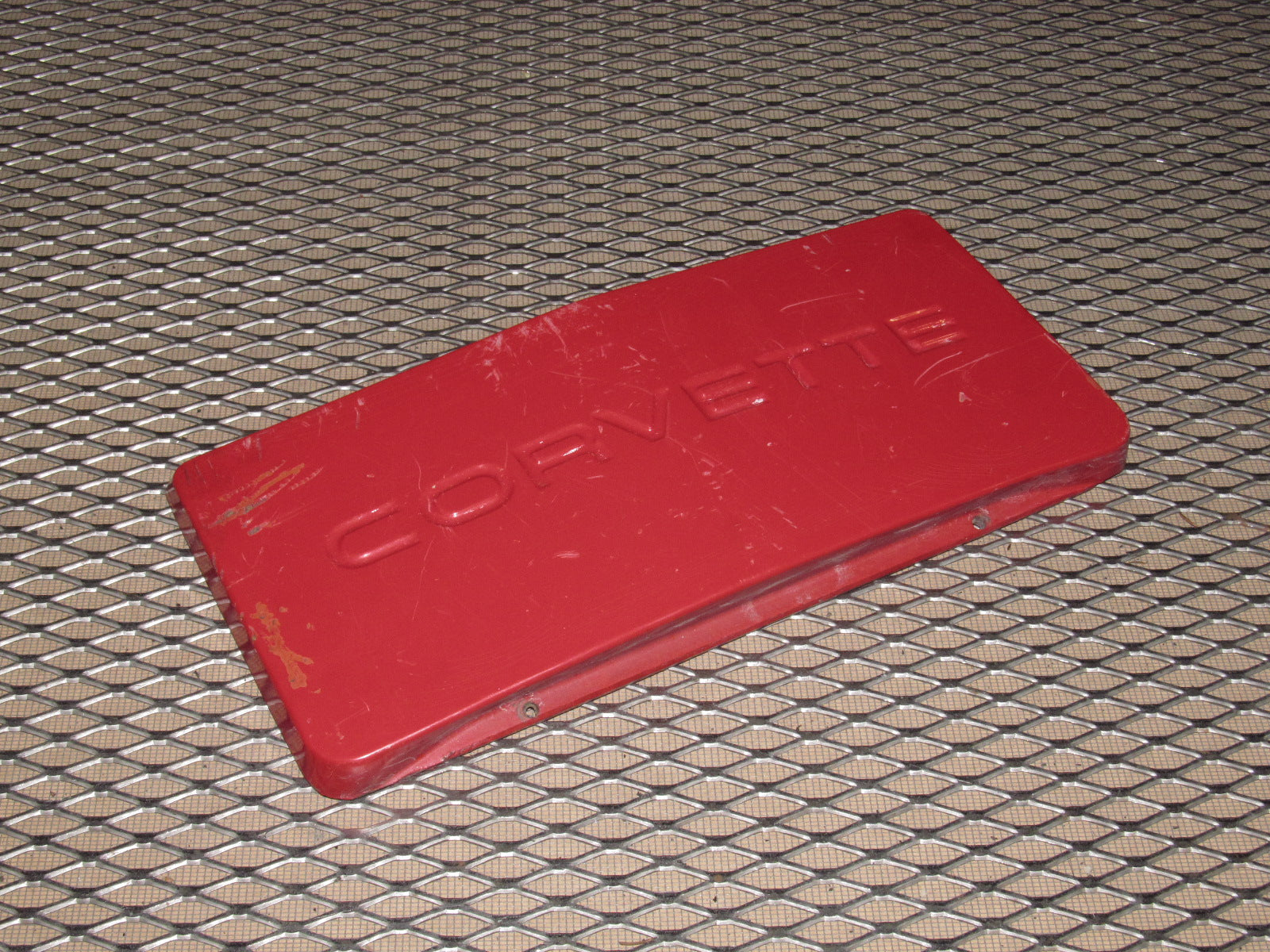 84-90 Chevrolet Corvette OEM Front Bumper License Plate Cover – Autopartone